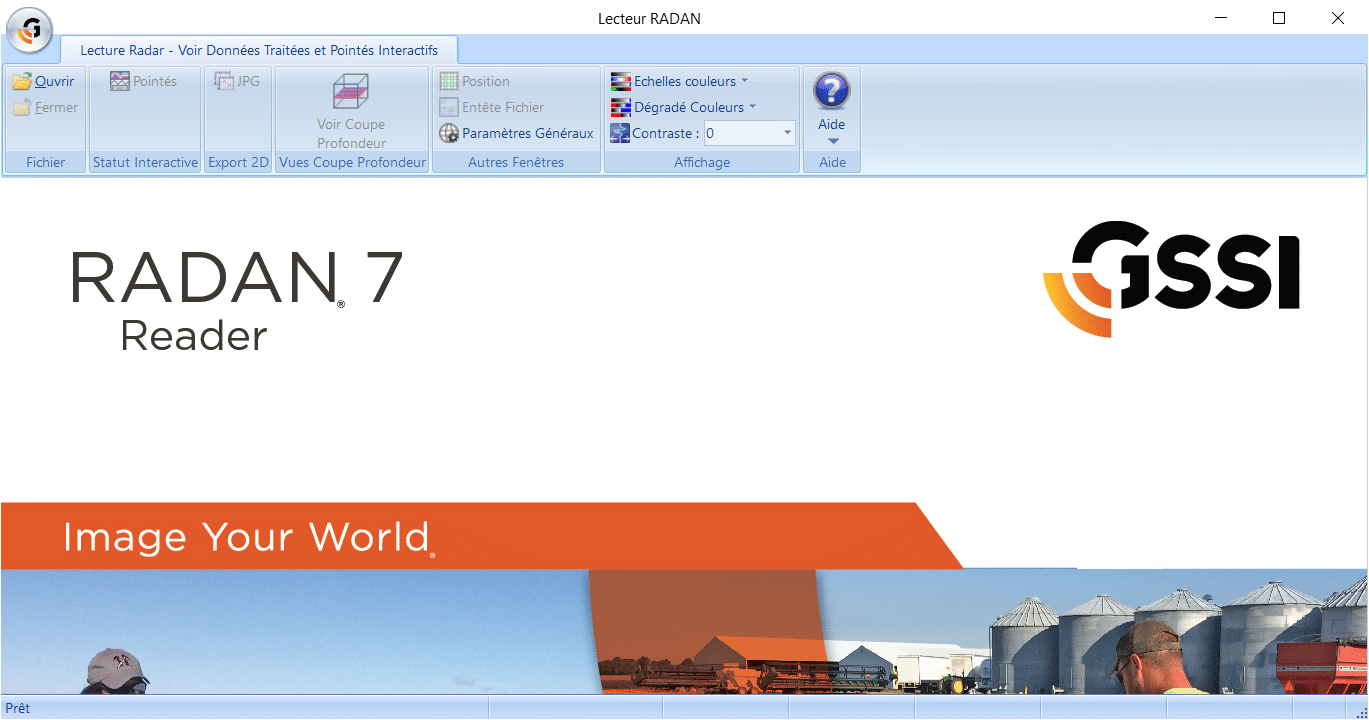 Radan 7 - Logiciel géoradar - Traitement de données GPR 2D et 3D