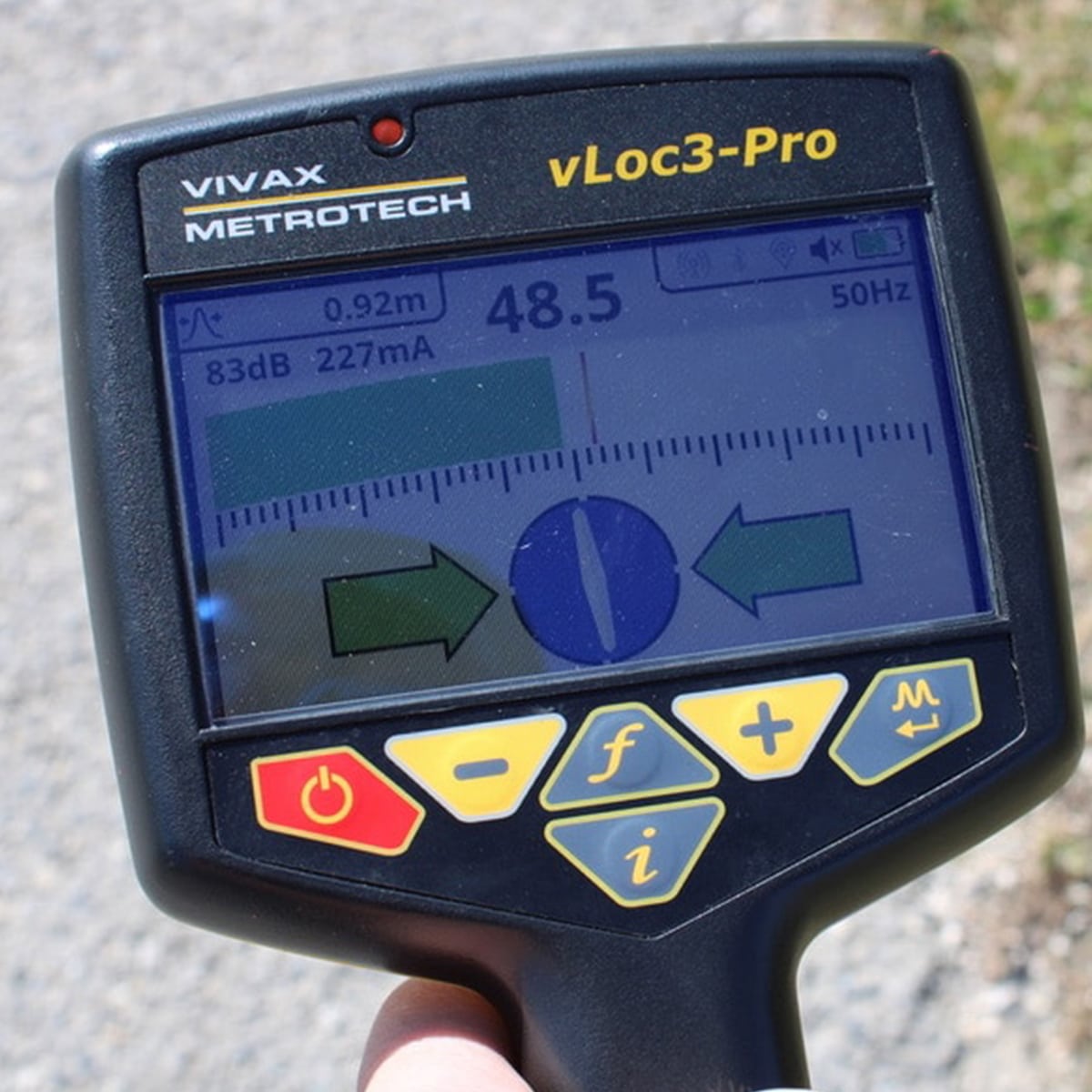 vLoc3-pro VIVAX Metrotech - Récepteur électromagnétique